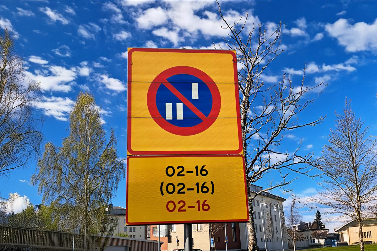 Förändrade tider för datumparkering i Holmsund - Umeå kommun