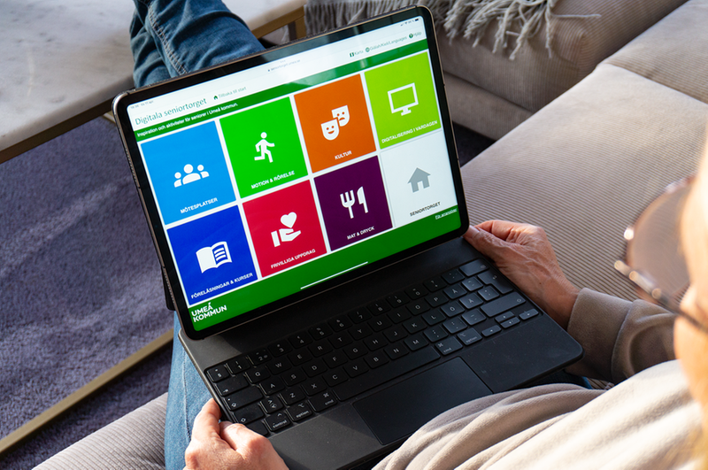 Digitala seniortorget - Umeå kommun