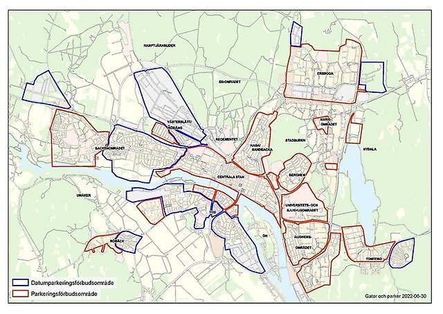 Allmänt om parkering - Umeå kommun