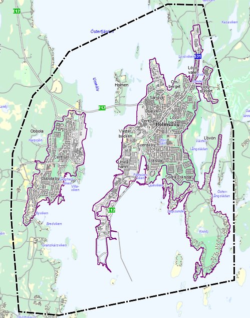 Holmsund och Obbola - Umeå kommun